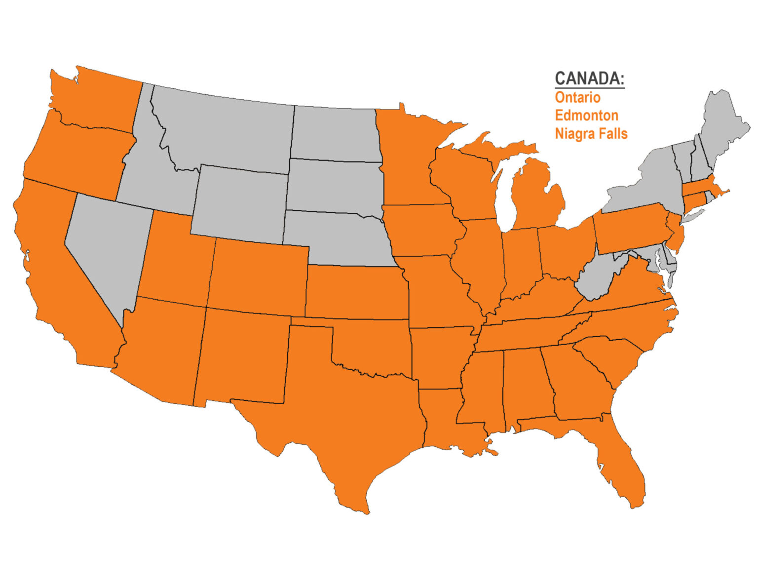 Trucking Exp. Map | Fitzgerald + Associates